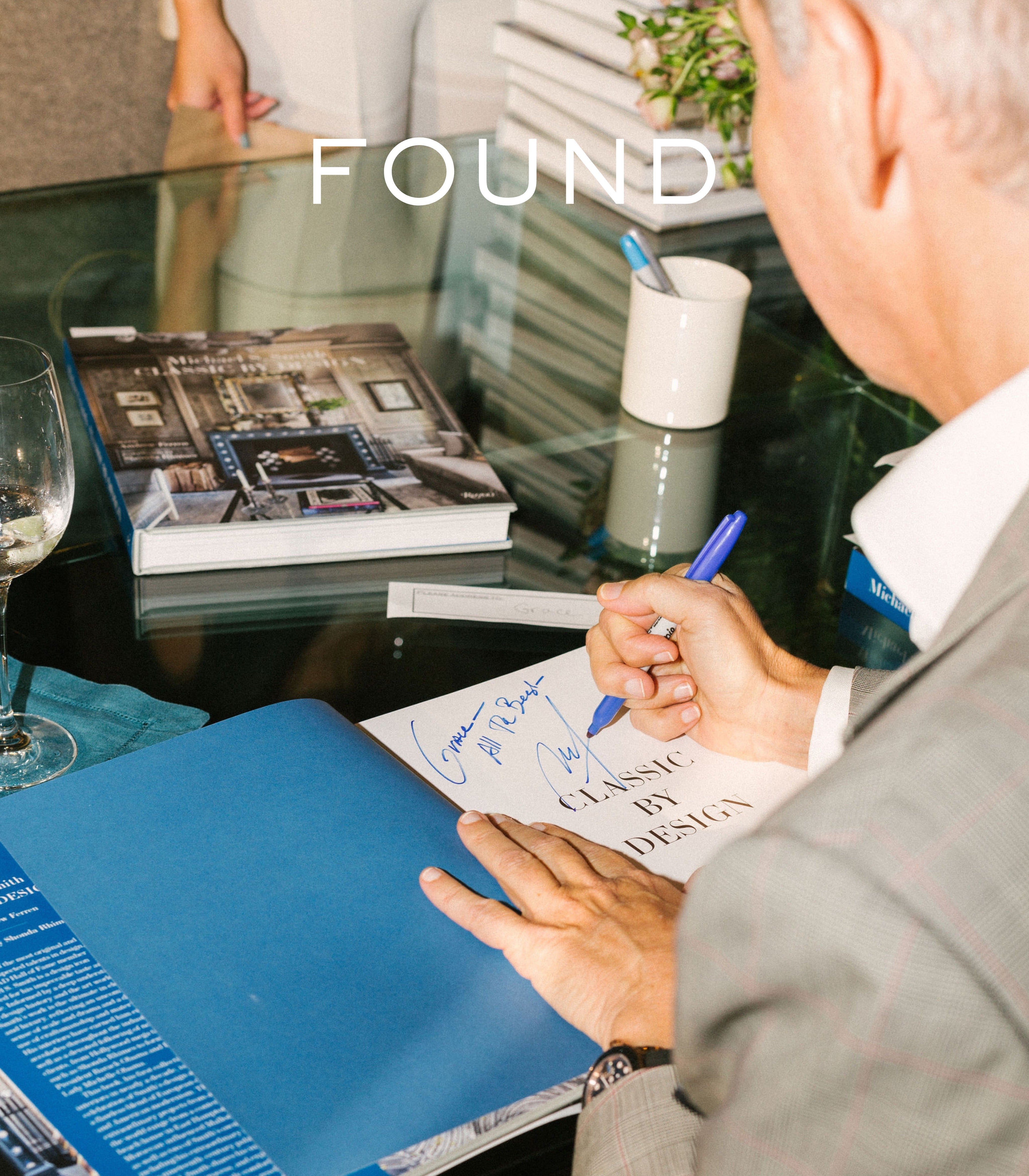 Book Signing: Classic by Design with Michael Smith – FOUND