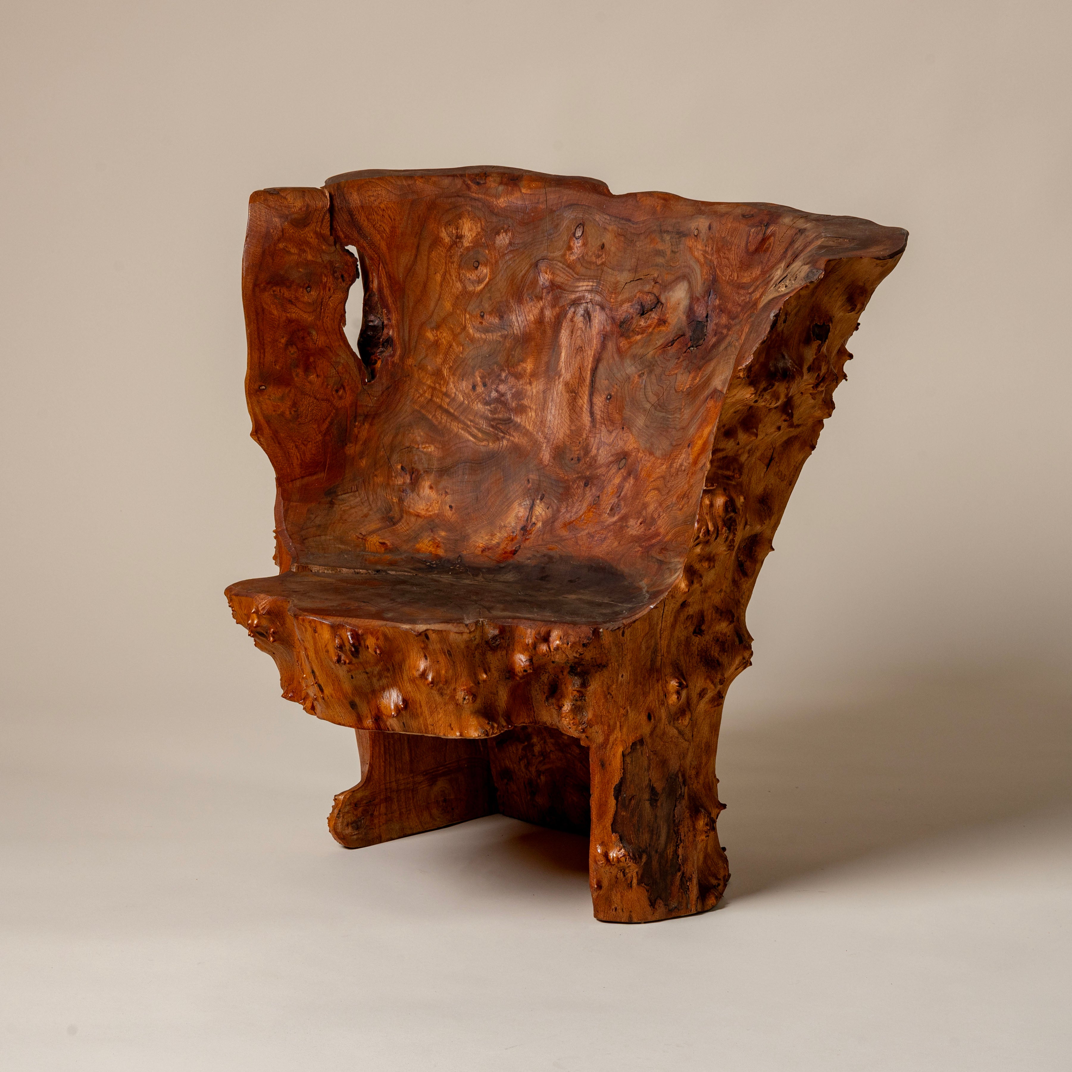 Petite Rustic Wood Chairs – FOUND