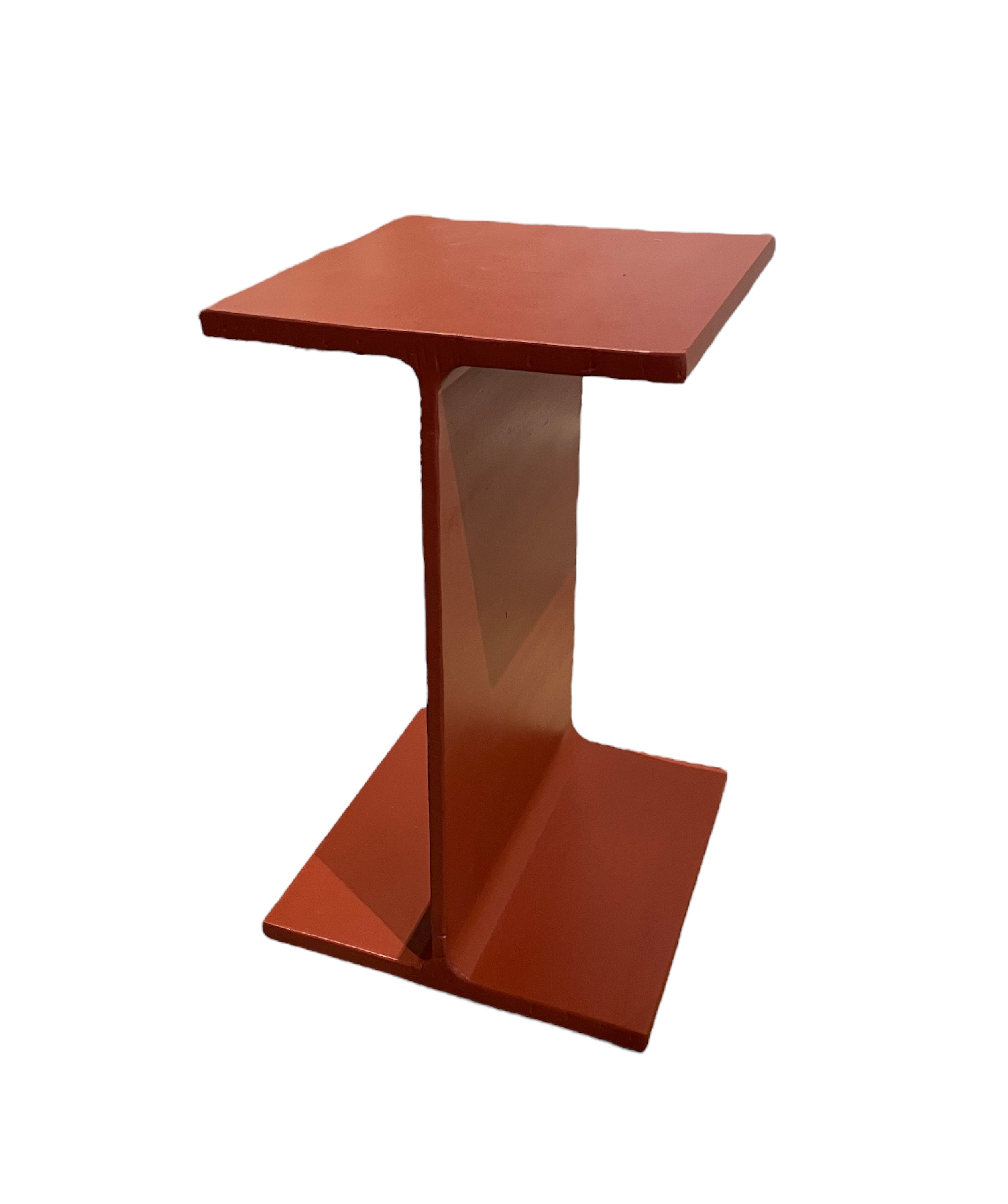 Steel I-Beam Side Table – FOUND